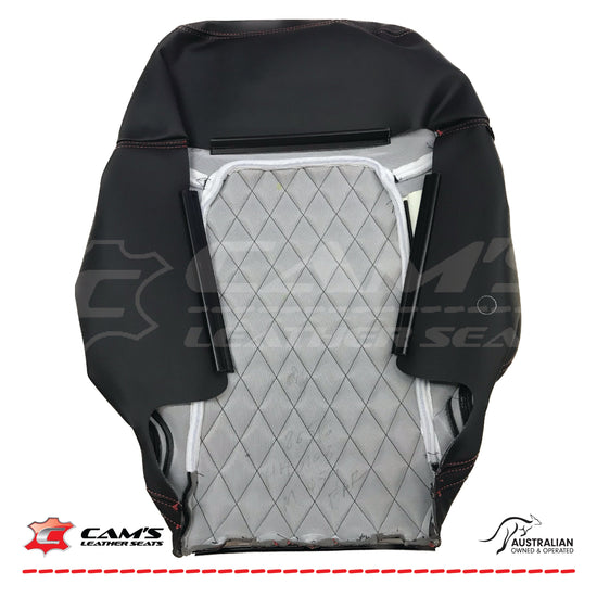 LEATHER SEATS TRIM KIT FOR HOLDEN VE SS 5 SEATS DIAMOND STITCH CHOOSE ...
