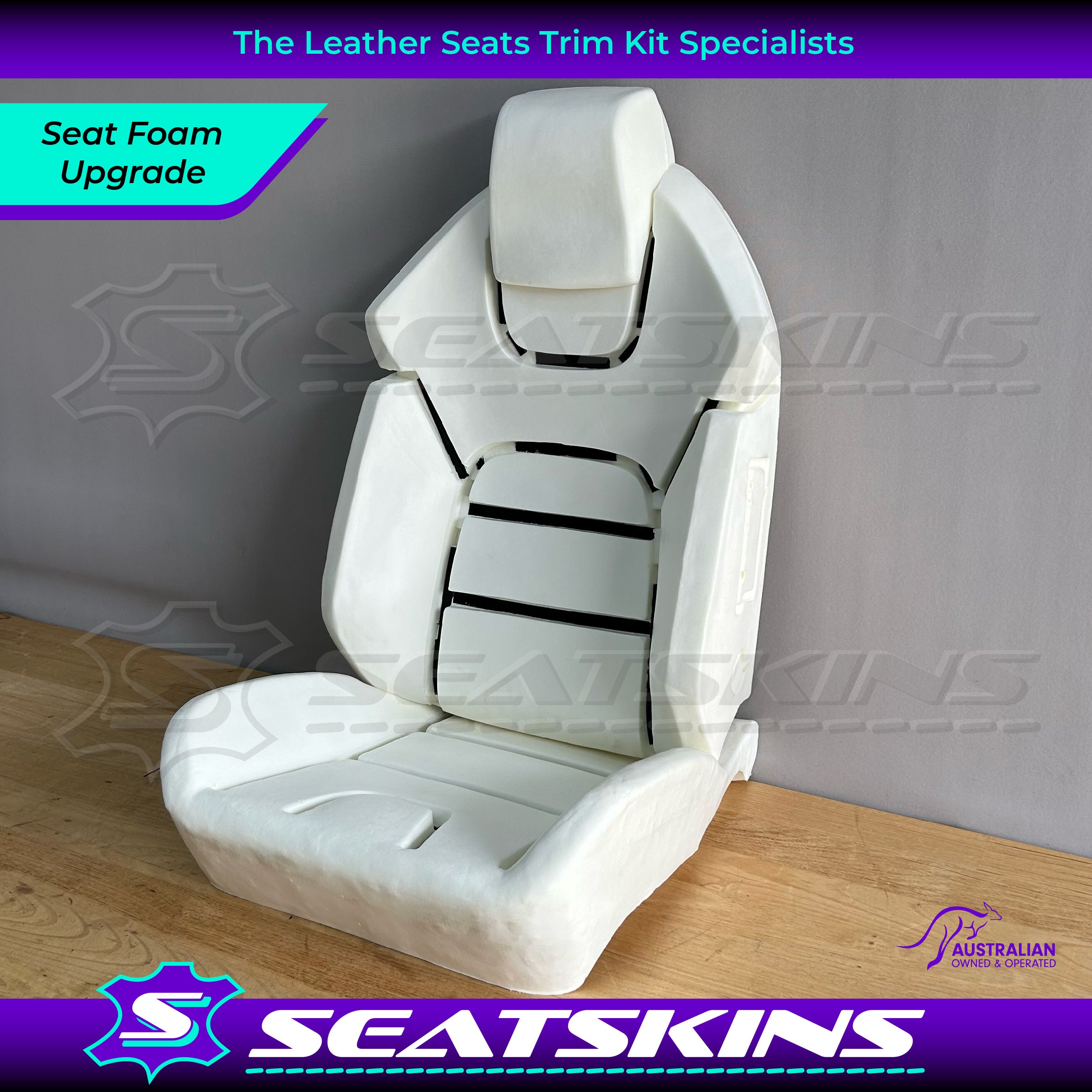 Foams Set for Holden HSV VE GTS / MALOO FACTORY STYLE - 1 front seat f ...
