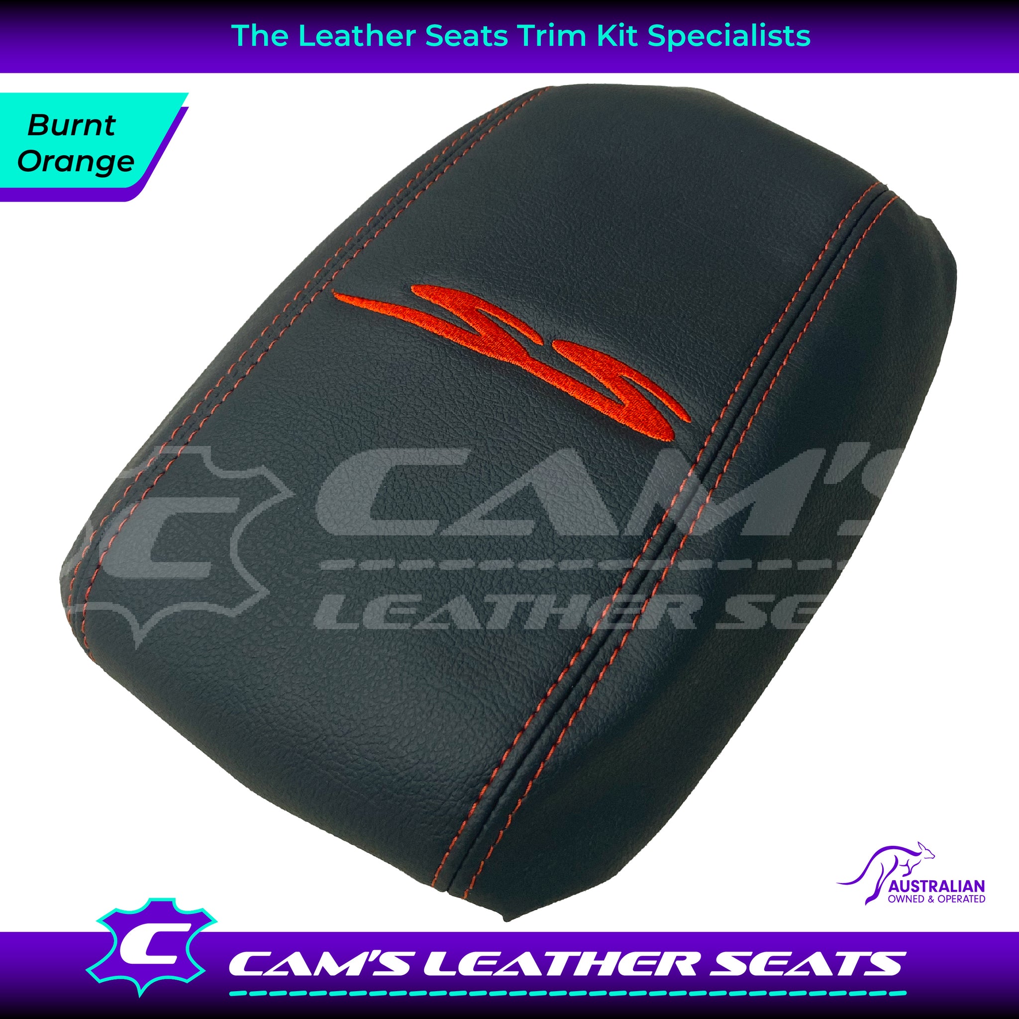 CONSOLE COVER ARM REST CUSTOM TO FIT HOLDEN VT VX VU SS LOGO CHOOSE CO ...